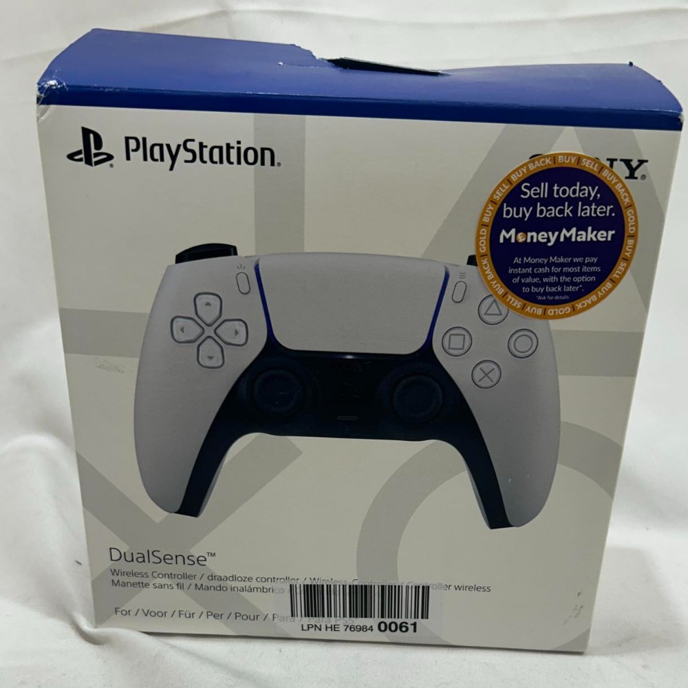 PS5 Official DualSense Controller White (NEW) - Own4Less